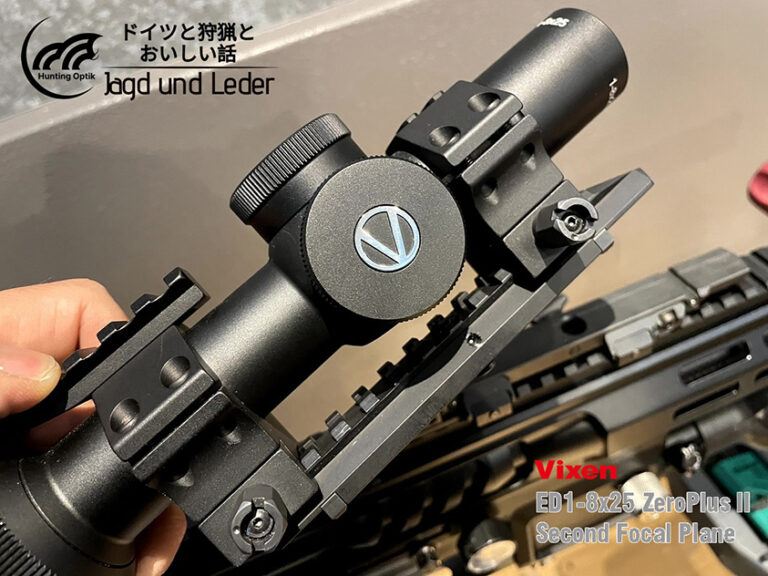 Vixen Rifle Scope ビクセンライフルスコープ Vol.1 ED 1-8x25 SFP Zero Plus 2